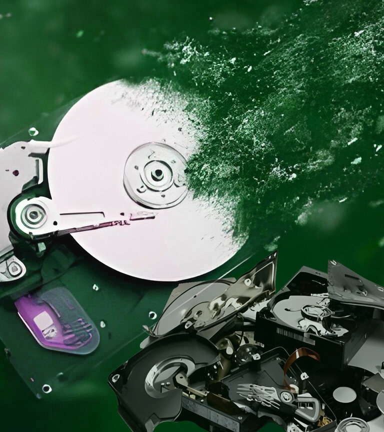 Data Destruction Company in India | Hard Disk Shredding | HDD degaussing